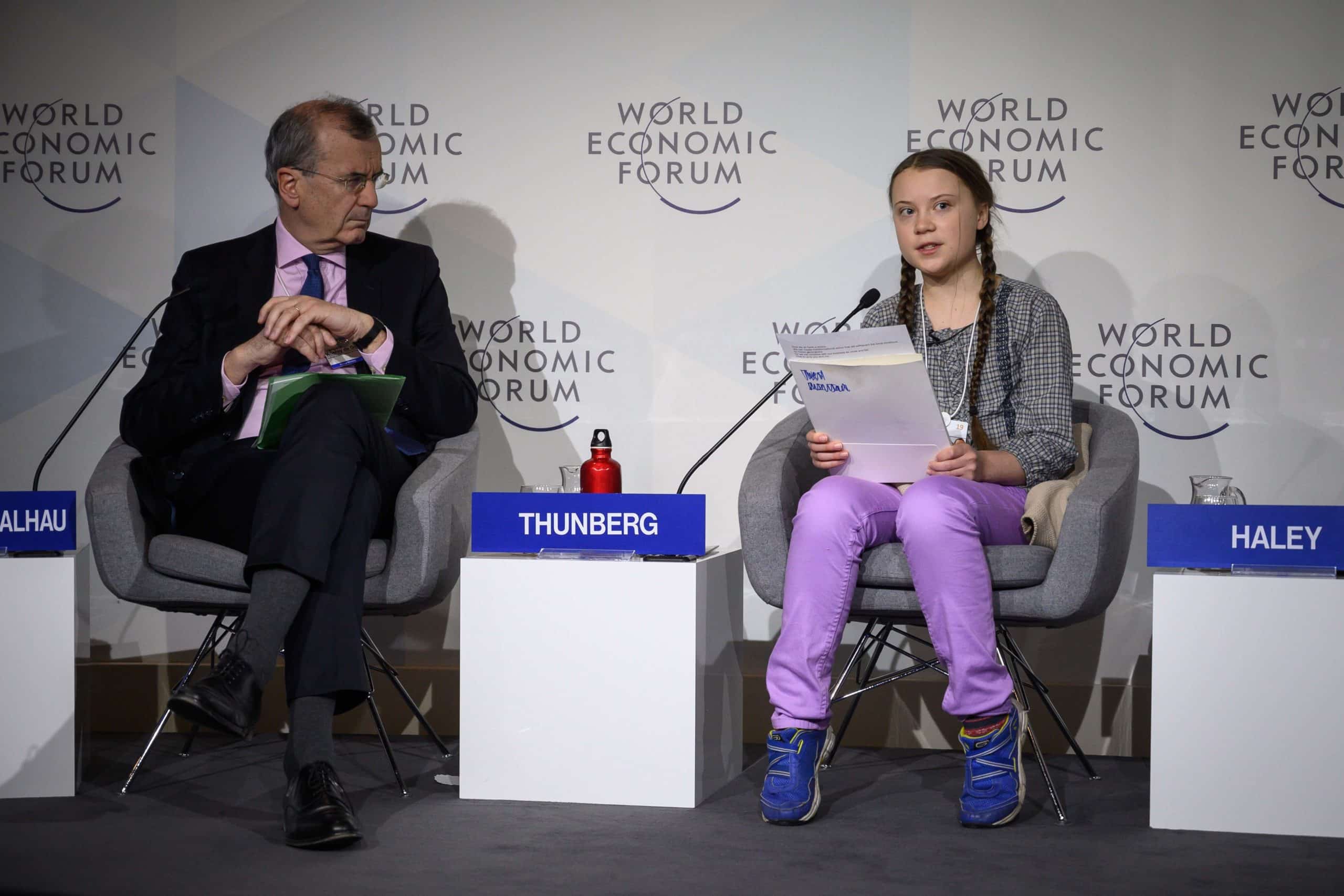 Climate change and other challenges front and center at the WEF - Erste ...